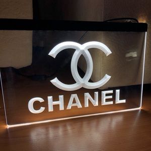 Other | Chanel Led Neon Light Sign 8x12 | Poshmark
